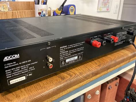 Adcom Gfa 5200 Power Amp Photo 4601020 Us Audio Mart