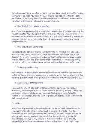 Azure Data Engineering Online Training PDF