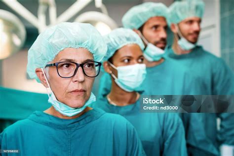 Exhausted Surgeons At The Emergency Room As A Sign Of Stress And