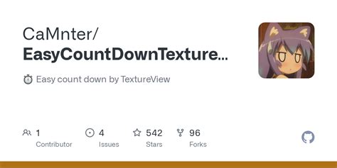 Github Camntereasycountdowntextureview ⏱ Easy Count Down By Textureview