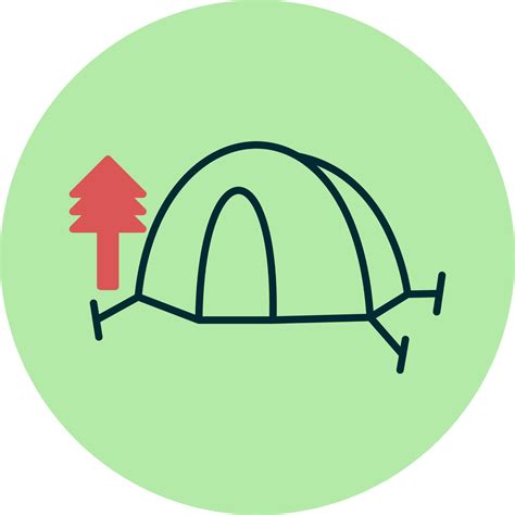 Tent Vector Icon 18816807 Vector Art At Vecteezy