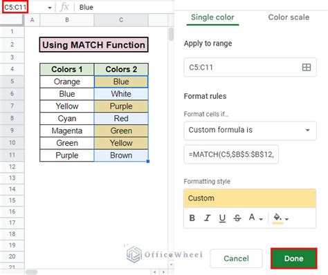 Highlight Duplicates In Two Columns In Google Sheets Ways