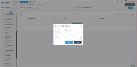 security configure ssl inspection academy versa networks