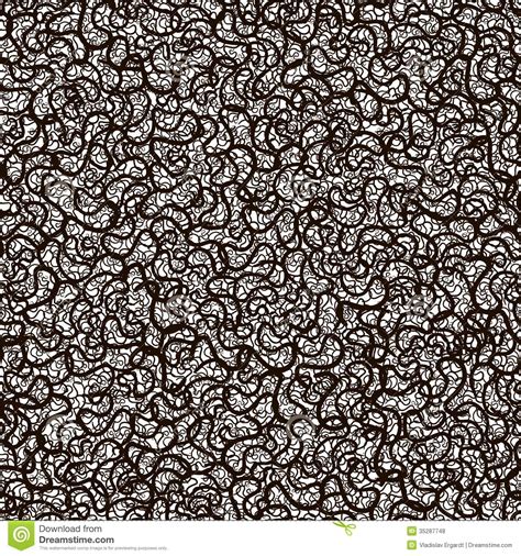 Seamless Hand Drawn Waves Texture Pattern Stock Vector Illustration Of Decoration Fabric