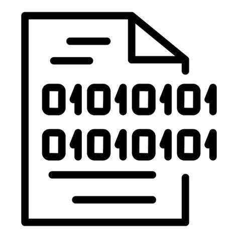 premium vector code interface icon outline code interface vector icon