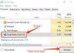 FIX Window Terminated Unexpectedly Error In Visual Studio Code