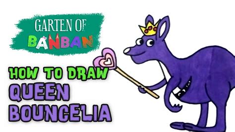 How To Draw Queen Bouncelia Garten Of Banban Youtube