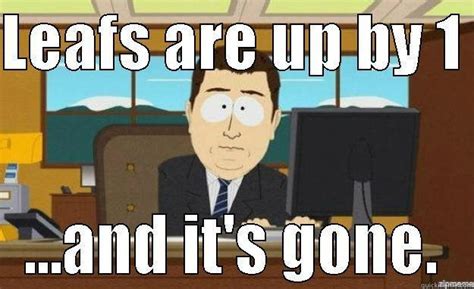 Leafs Blow Pucks Quickmeme