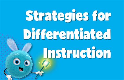 Strategies For Differentiated Instruction In Elementary Classrooms A