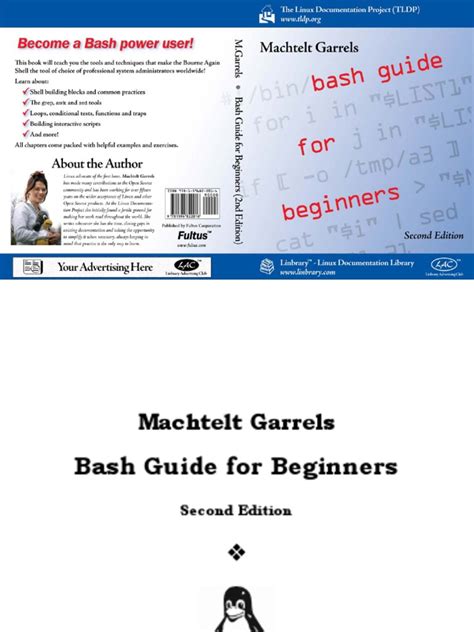 machtelt garrels bash guide for beginners 2nd ed pdf scripting
