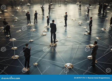 Connected Networks Visualizing The Power Of People Networking Ai