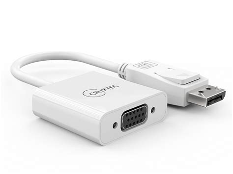 Cruxtec DisplayPort To VGA P Adapter High Quality Display Adapter DTV WH