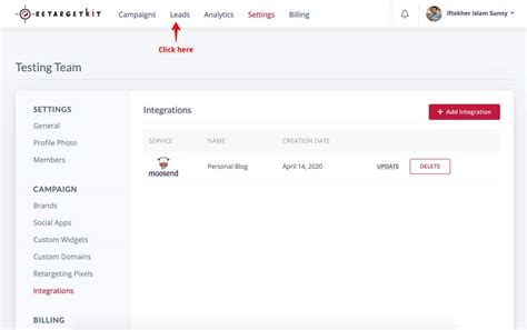 How To Enable Moosend Integration