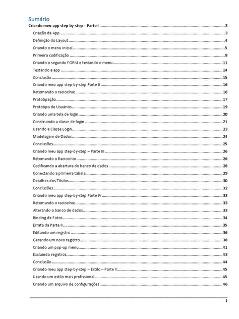 Criando Meu App Step By Step Pdf Aplicativo Para Celular Android