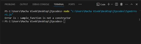 how to prevent typeerror in node js tpoint tech