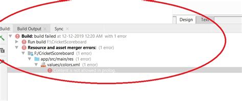 Resource And Asset Merger Error Android Studio Stack Overflow