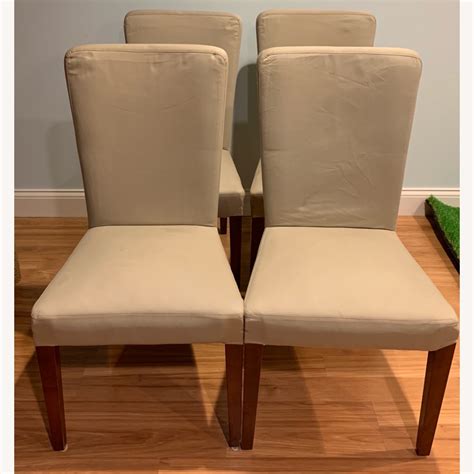 Pottery Barn Megan Dining Side Chairs Set Of 4 Aptdeco