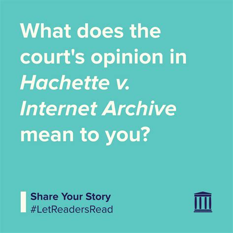 What Does The Courts Opinion In Hachette V Internet Archive Mean To