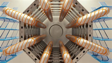 Blender Illusionist Hadron Particle Accelerator Wip Test