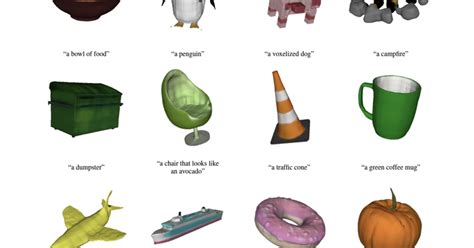 Штучний інтелект від Openai створює 3d обʼєкти