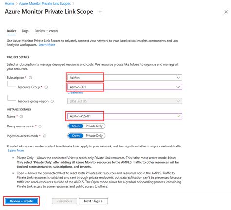 configure your private link azure monitor microsoft docs