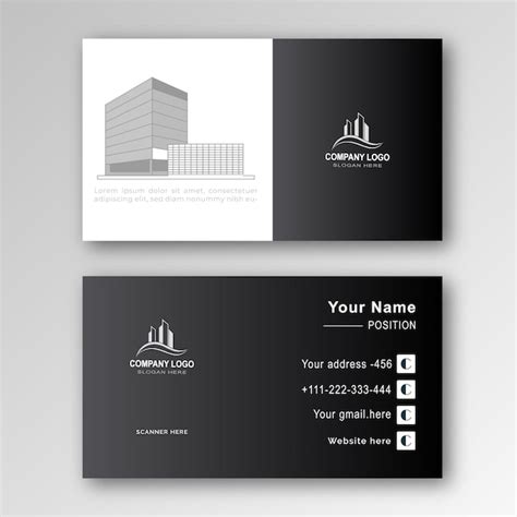 Architect Business Cards 25 Minimal Clean Business Cards Psd