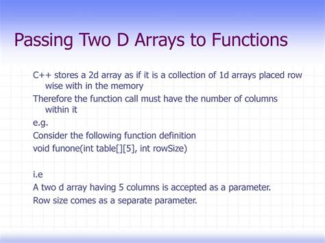 Basic Array Definition Ppt Download