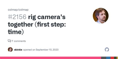 Rig Cameras Together First Step Time · Issue 2156 · Colmapcolmap