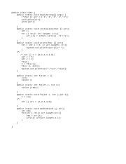 Java Programming: Array Initialization and Manipulation | Course Hero