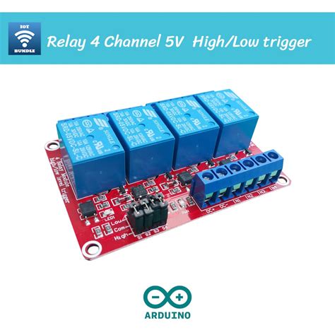 Relay Module Channel V High Low level trigger โมดลรเลย ชอง V สามารถเลอก Active High