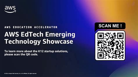 Aws Edtech Emerging Technology Showcase Confirmation