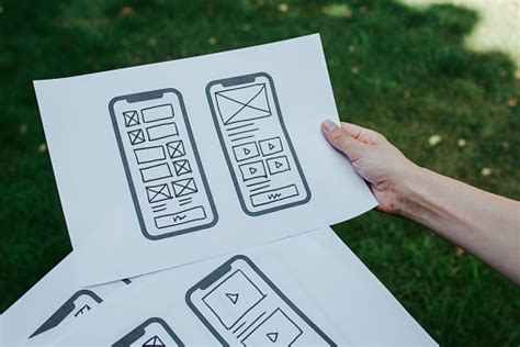 Ux Mobile Application Wireframe Sketch Prototype Framework Layout Future App Design Project Ui