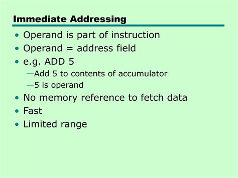 11 instruction sets addressing modes ppt
