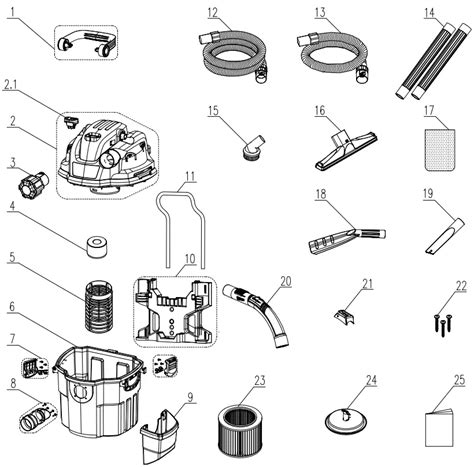 Vacuum Cleaner Exploded View At Frank Jimenez Blog