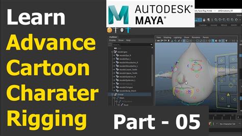 Part 5 Skinning Complete Cartoon Character Rigging Tutorial From