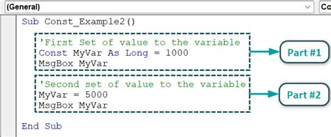 VBA Const Excel Syntax Examples How To Use