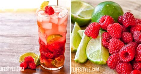 Raspberry Lime Flavored Water Recipe Paleo Leap
