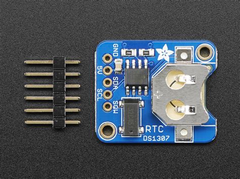 Adafruit Ds1307 Real Time Clock Assembled Breakout Board Pishopca