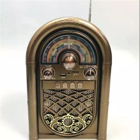 Retro Prenosni Radio Bluetooth Tf Usb R 1950bt