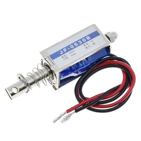 Mini Solenoide 6v 1a Arduino Robotica Projetos Shopee Brasil