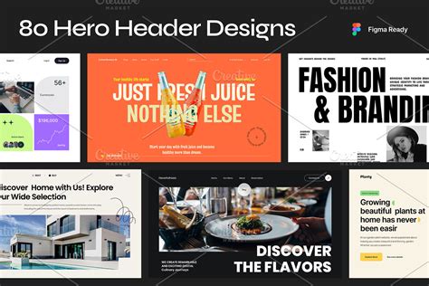 80 Hero Header Designs