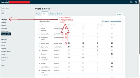 User Roles And Access Privileges In Ojs 34 Feature Requests Pkp