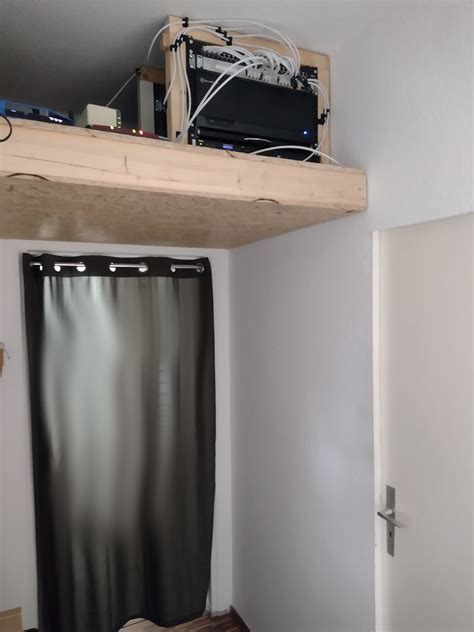 Tiny Server Room In Corridor Build Rhomelab