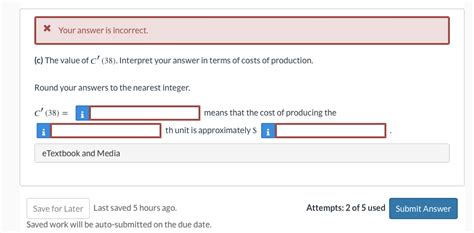 Solved A Marginal Cost Function C Q Is Given In The Figure Chegg
