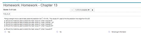 Solved Homework Homework Chapter 13 Score 0 Of 4 Pts 1