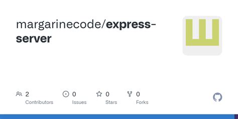 github margarinecode express server