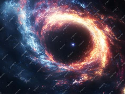 Galaxy In Space Computer Generated Abstract Background 3d Rendering Premium Ai Generated Image