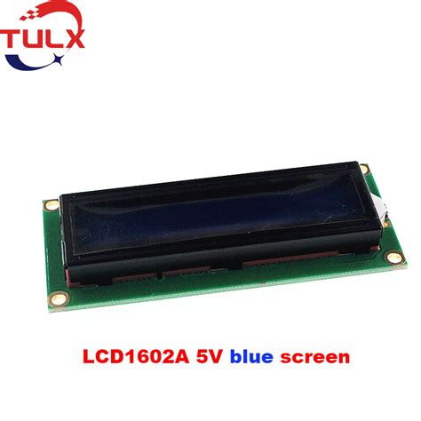LCD1602 Module Blue Screen Standard 16x2 Character LCD Display IIC I2C Interface 5V For Arduino