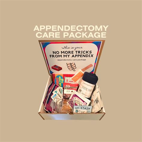 Appendectomy Care Package Etsy