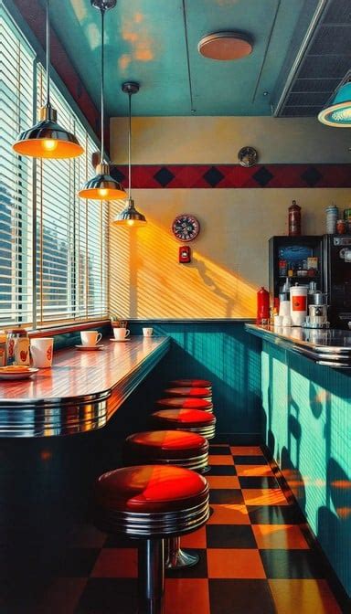 Free Classic American Diner Image Diner Retro Vintage Download At